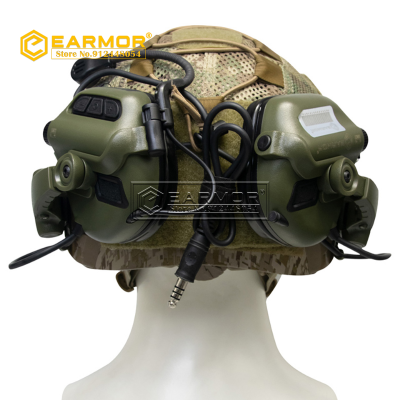 EARMOR M32X-Mark3 MilPro Military Standard RAC Headset - Coyote Brown ...